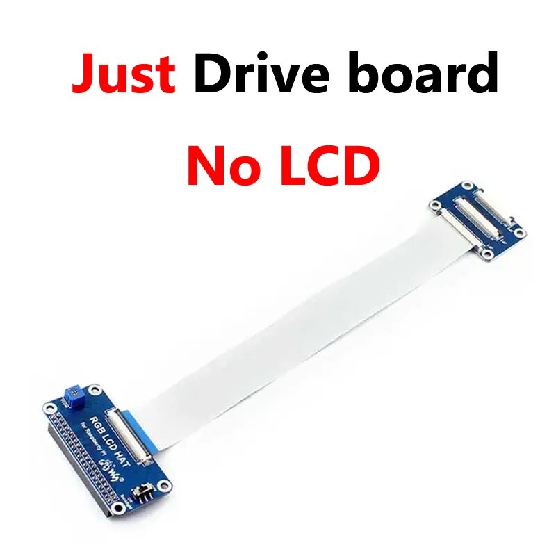 Spotpear 7-дюймовый IPS-дисплей для Raspberry Pi Just Drive board