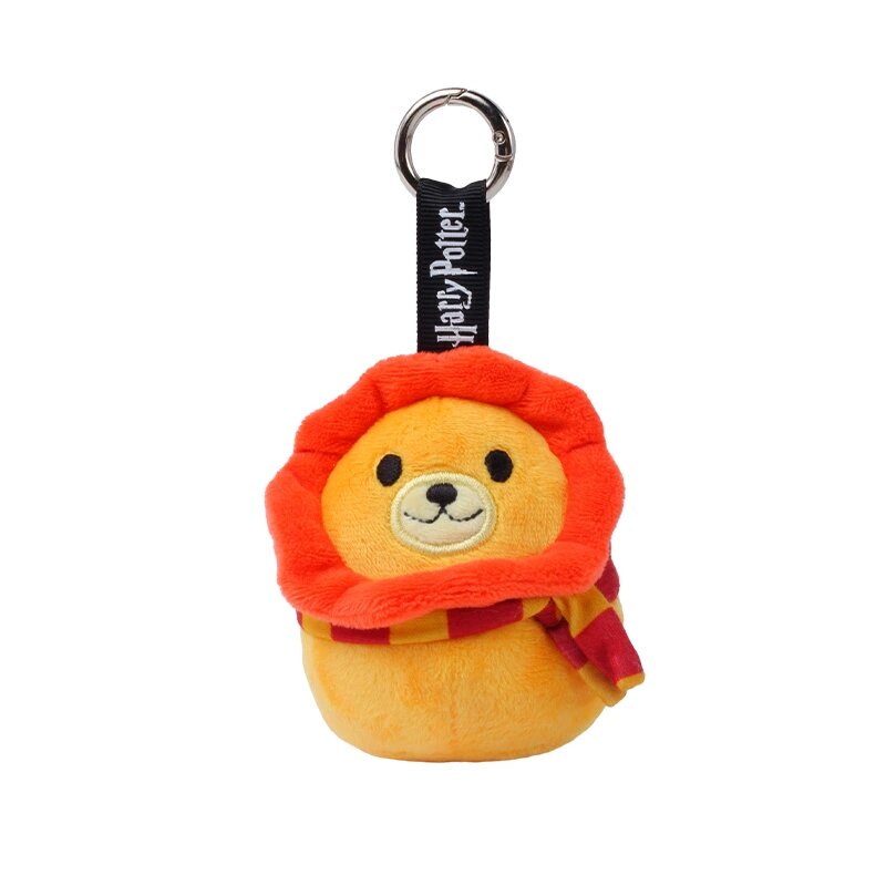 Плюшевые игрушки-талисманы HUGKIS из серии «Дома Гарри Поттера»: Гриффиндор, Слизерин, куклы, брелоки, товары Warner