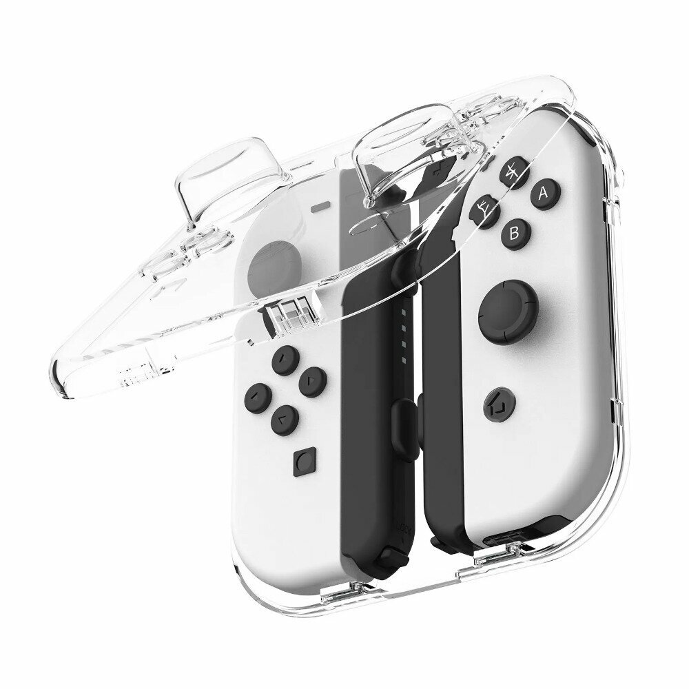 IINE Transparent Joycon Box Портативный Пылезащитный Жесткий Защитный Чехол Для Хранения Switch Joycon