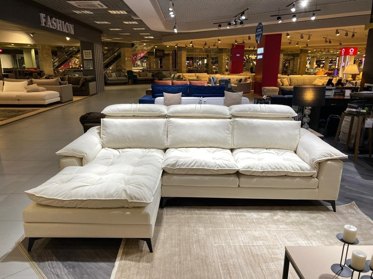 Диван угловой модульный «GASPAR» - «гаспар», регулируемые подголовники, ППУ, эффект памяти