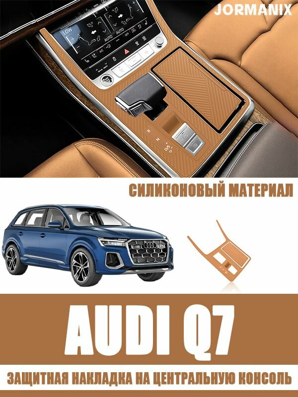 Защитная накладка на центральную консоль Audi Q7 2024-2025, Audi Q7 аксессуары