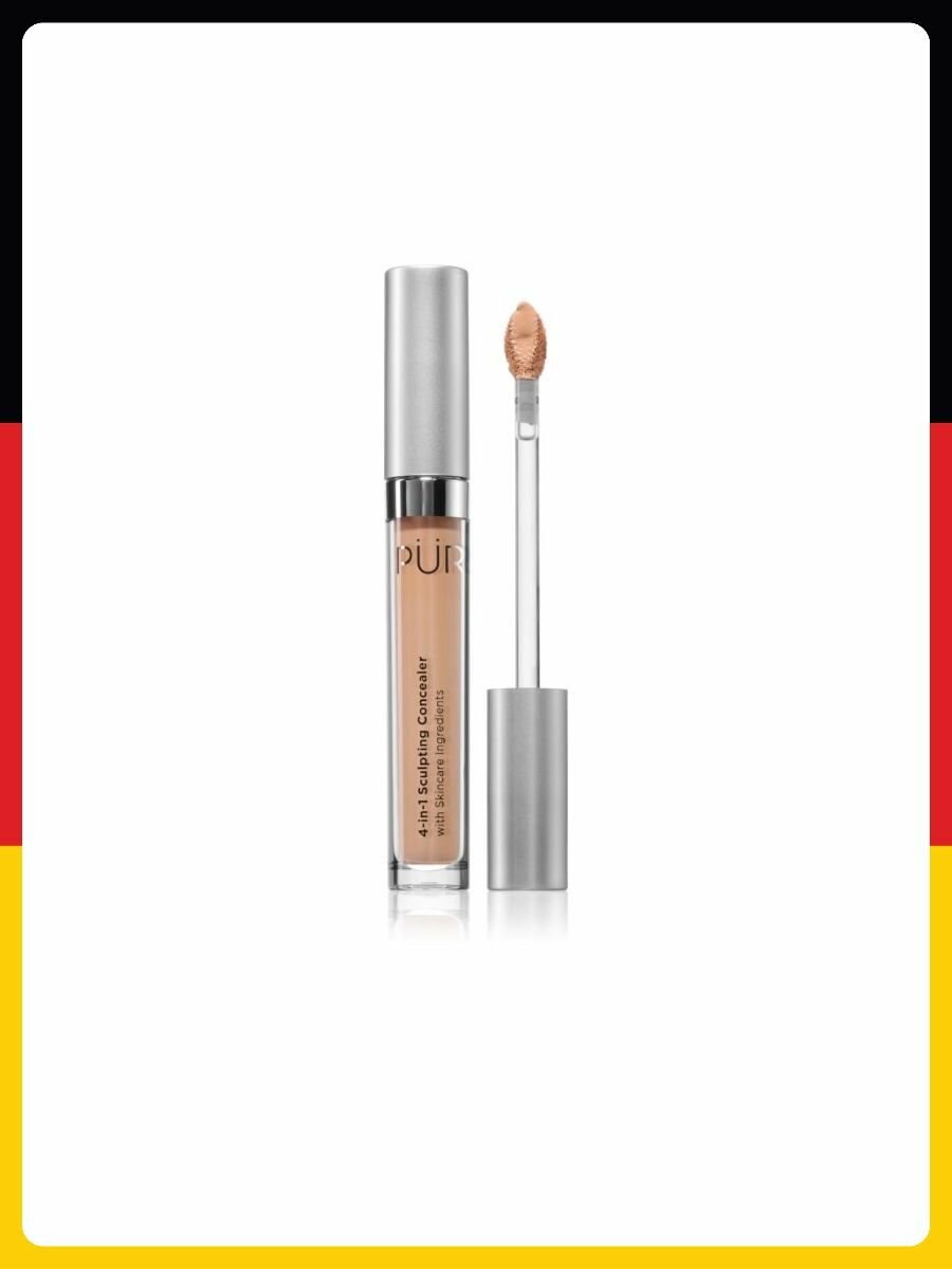 Консилер PUR 4-in-1 Sculpting Concealer moisturizing corrector for face and eye area TN3, 3,7 г