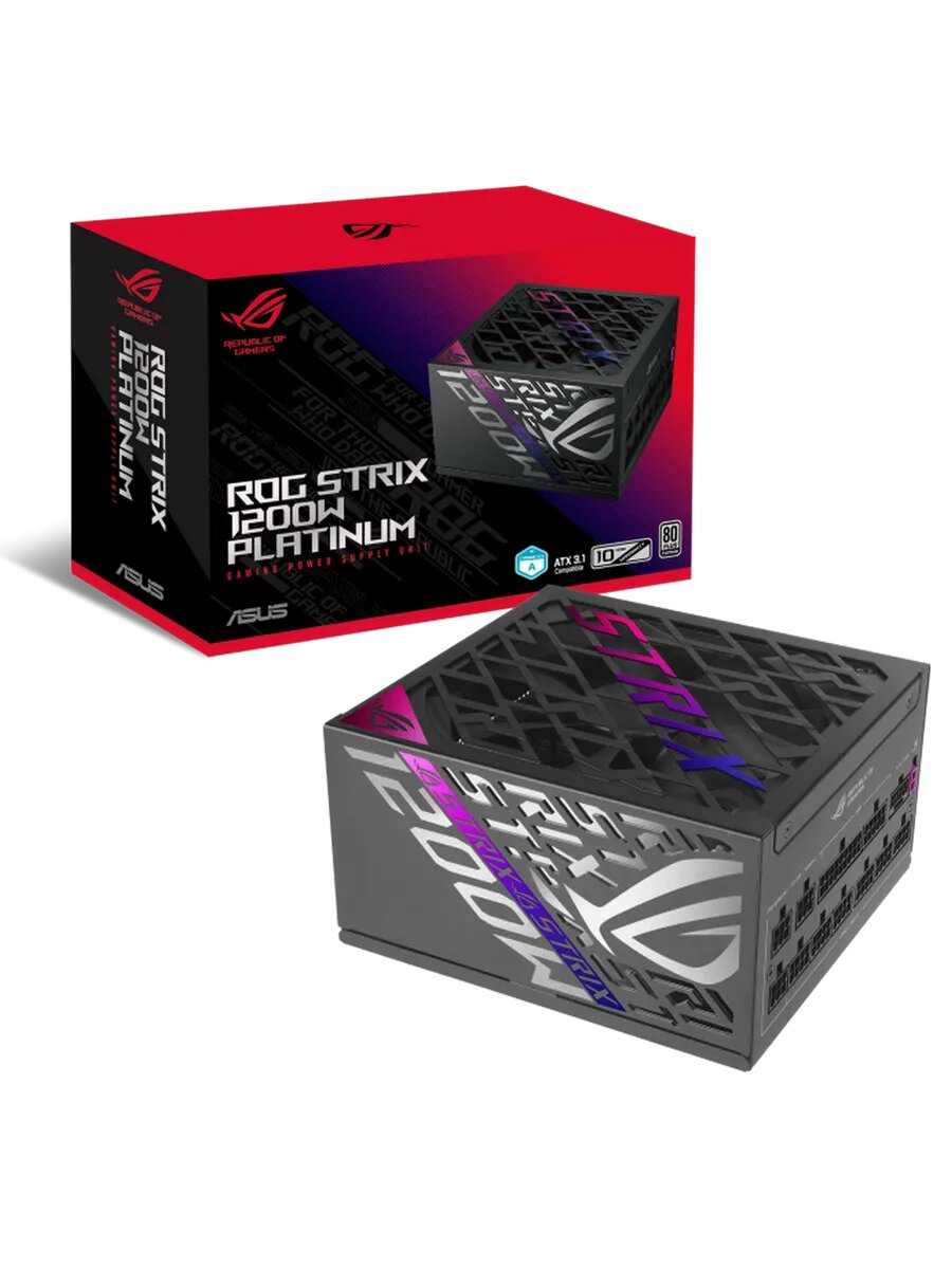 Блок питания 1200Вт ROG-STRIX-1200P-GAMING ATX (90YE00W0-B0N