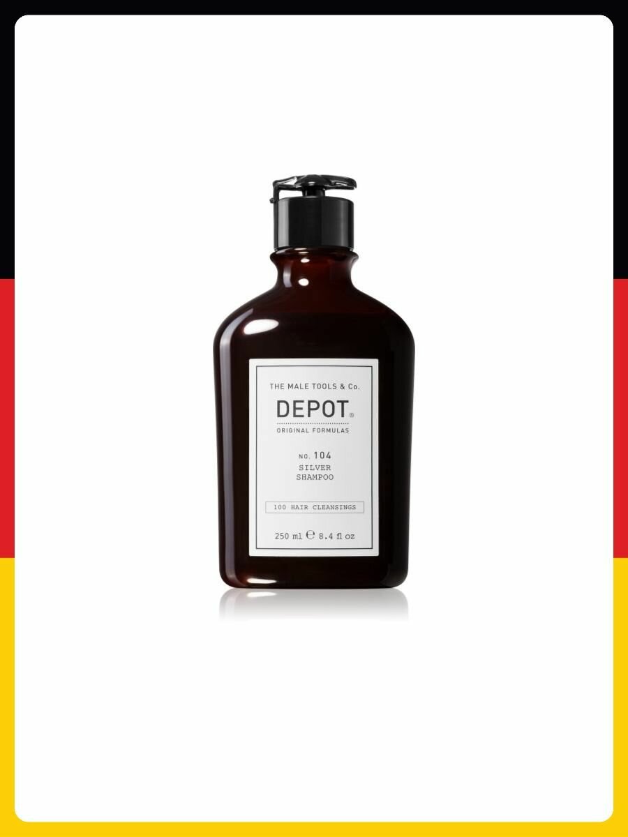 Шампунь для волос Depot No. 104 Silver Shampoo Color Protecting Shampoo, 250 мл