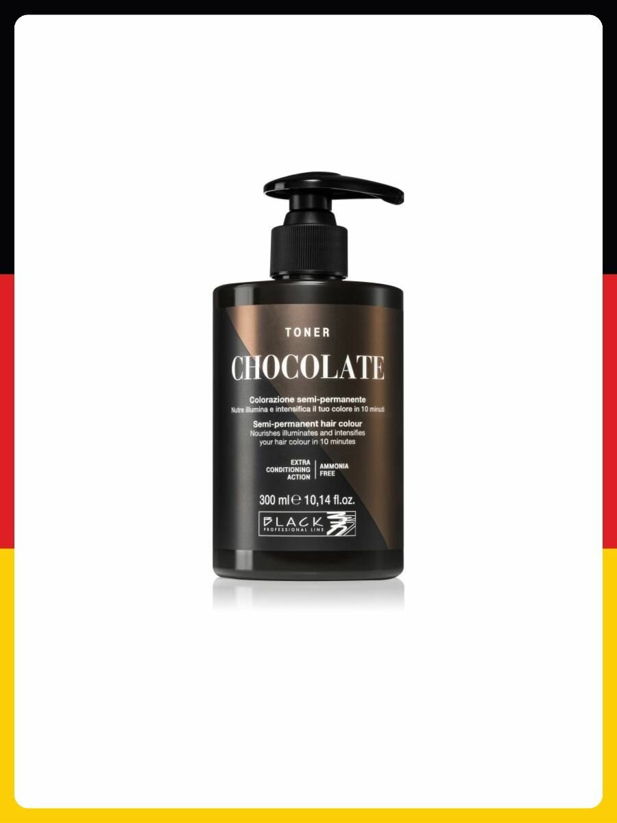 Средство тонирующее Black Professional Line Toner for natural shades Chocolate, 300 мл