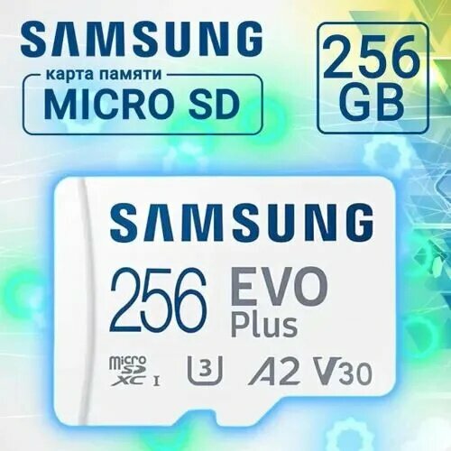 Samsung Карта памяти EVO Plus 256 ГБ (MB-MC256KA/CN)