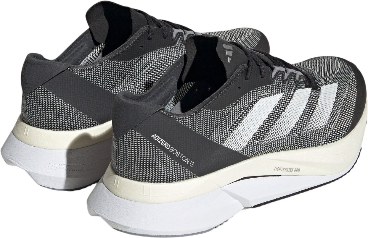 Кроссовки adidas Adizero Boston 12, размер 10.5 UK, core black/cloud white/carbon — фото 1