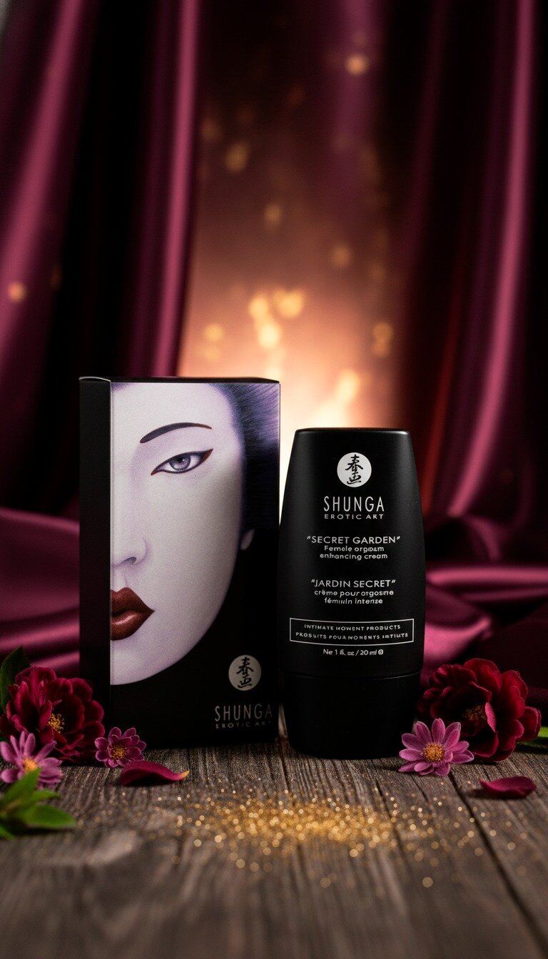 Возбуждающий гель SHUNGA "Тайный сад", для клитора, водная основа, 30 мл