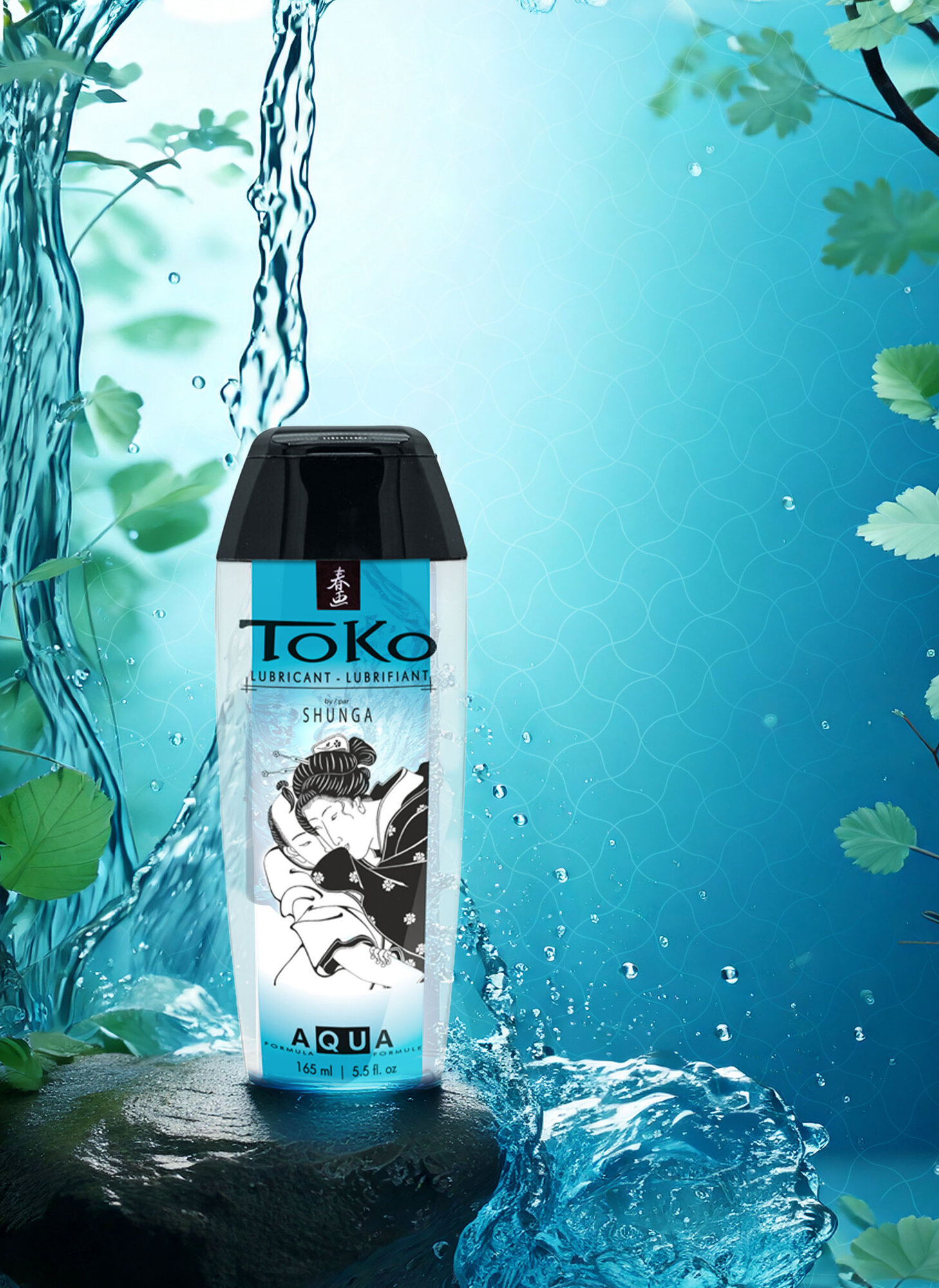 Лубрикант SHUNGA TOKO AQUA, увлажняющий, гипоаллергенный, 165 мл