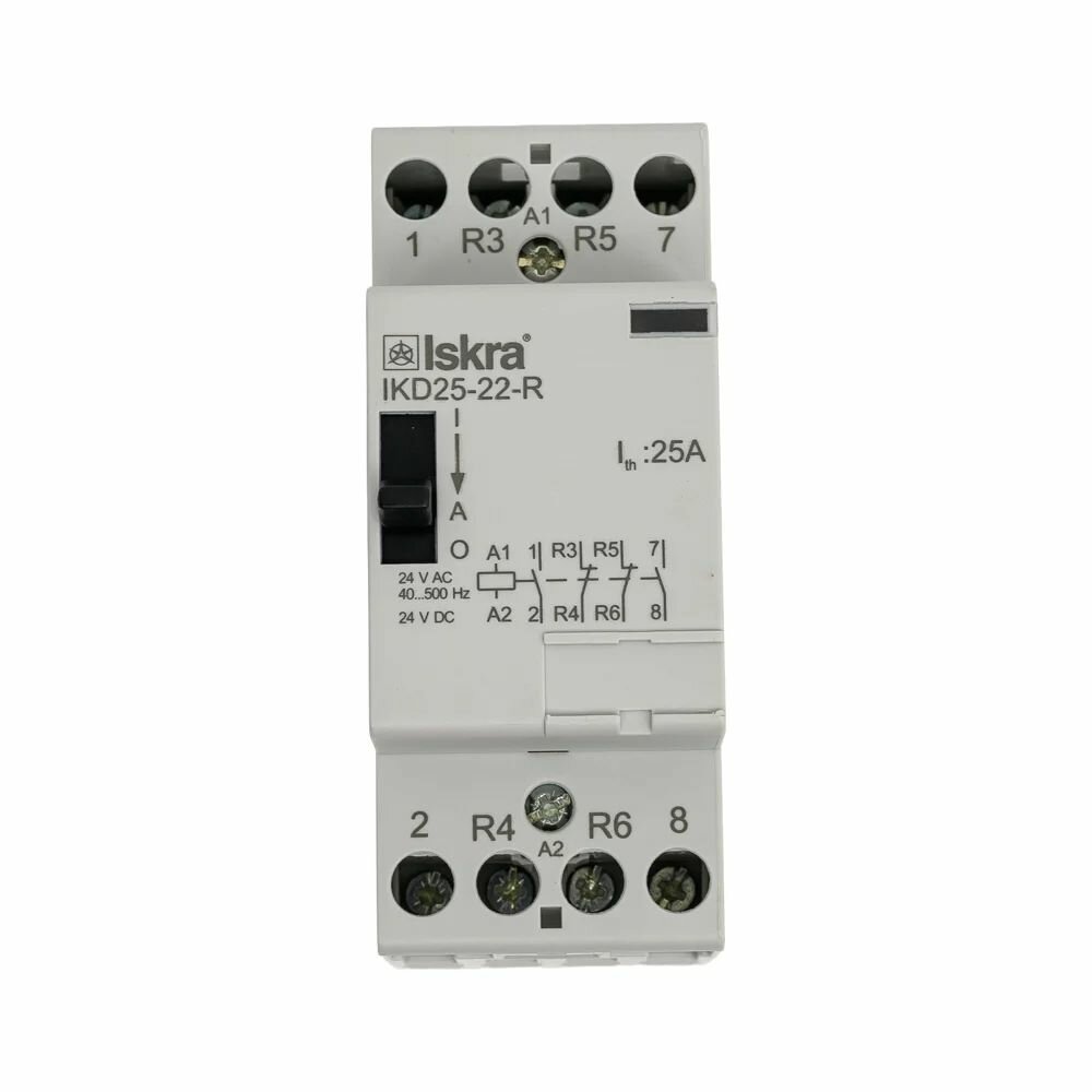 Модульный контактор iskra IKD25-22-R/24V УТ-00019643