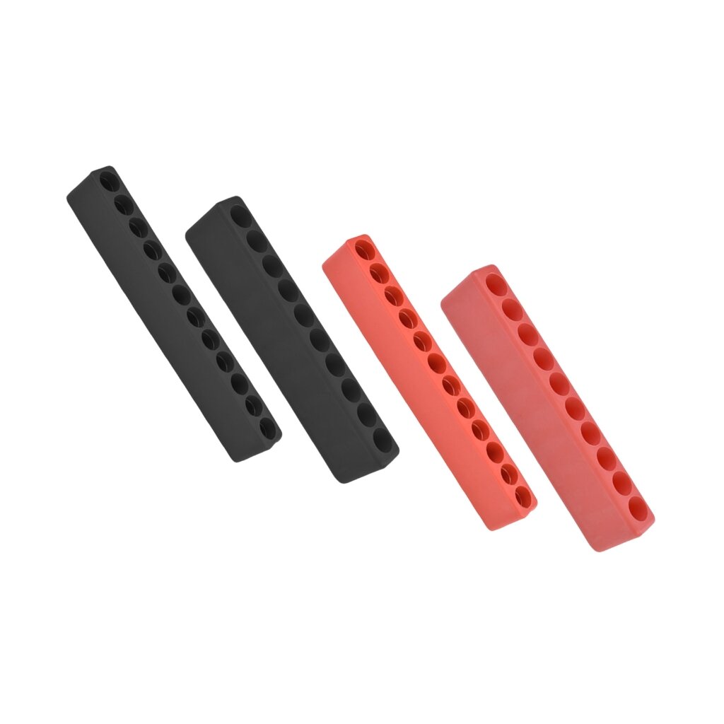 10-и 12-Слотный Магнитный Держатель Для Бит, Органайзер, Полоски Из Легкого Пластика Для Дрели, Аксессуары Для Отверток