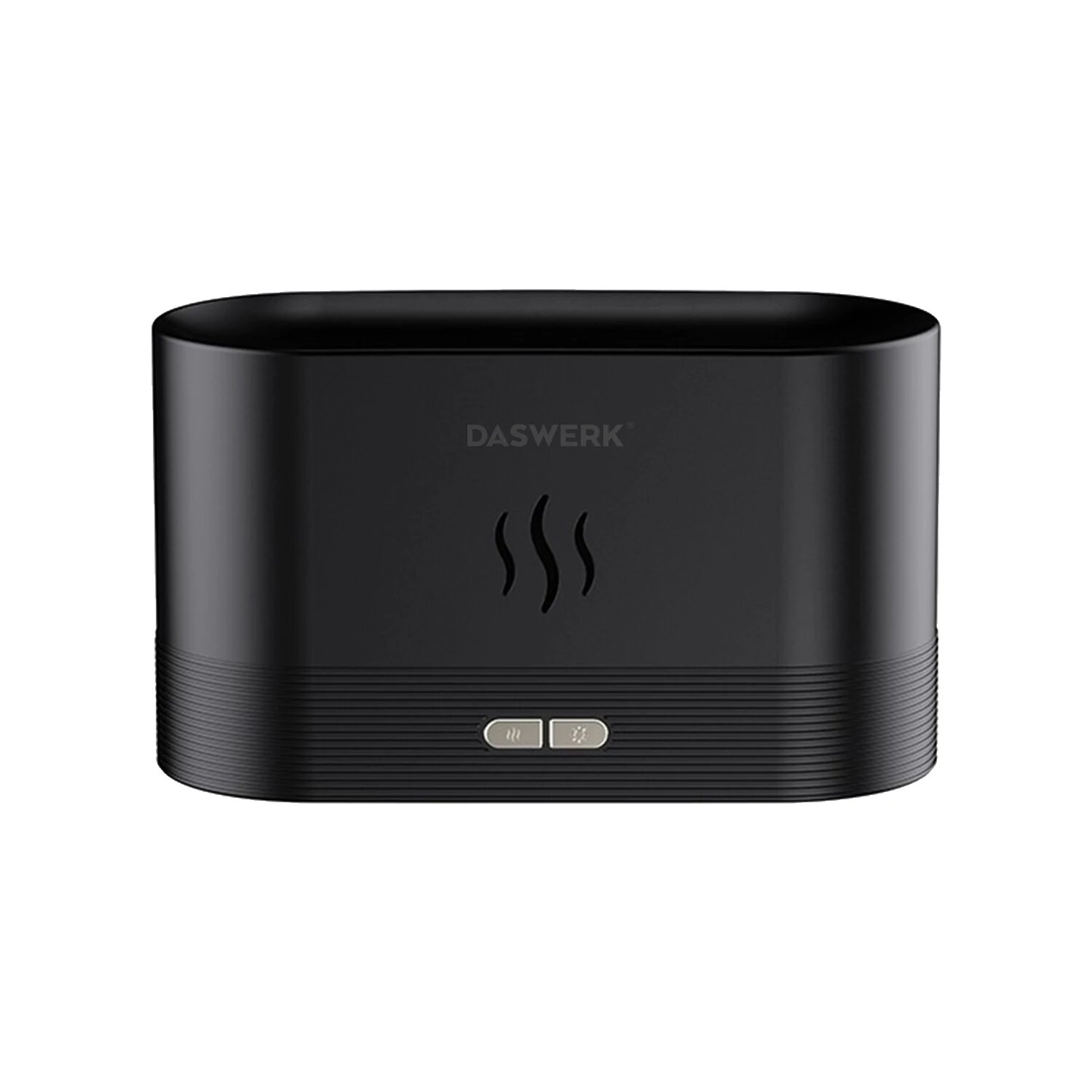 Увлажнитель воздуха "Камин", эффект пламени, 180 мл, Аромамасло в подарок, черный, DASWERK (дасверк), 456845