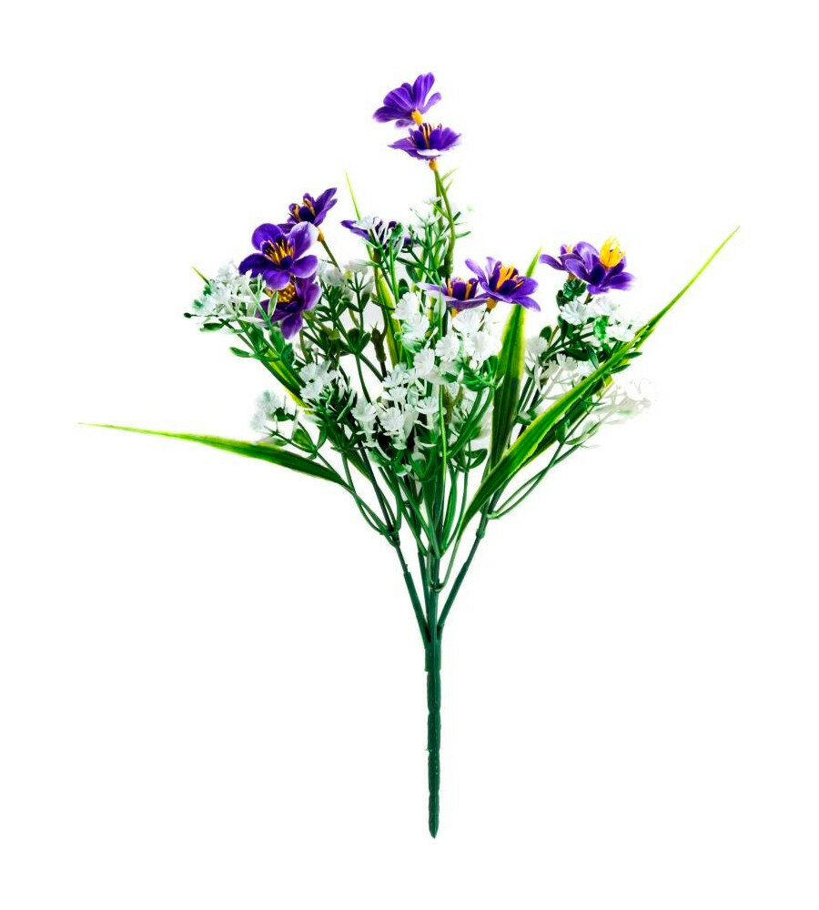 Растение искусственное Волшебная страна букет Цветы полевые 33 см