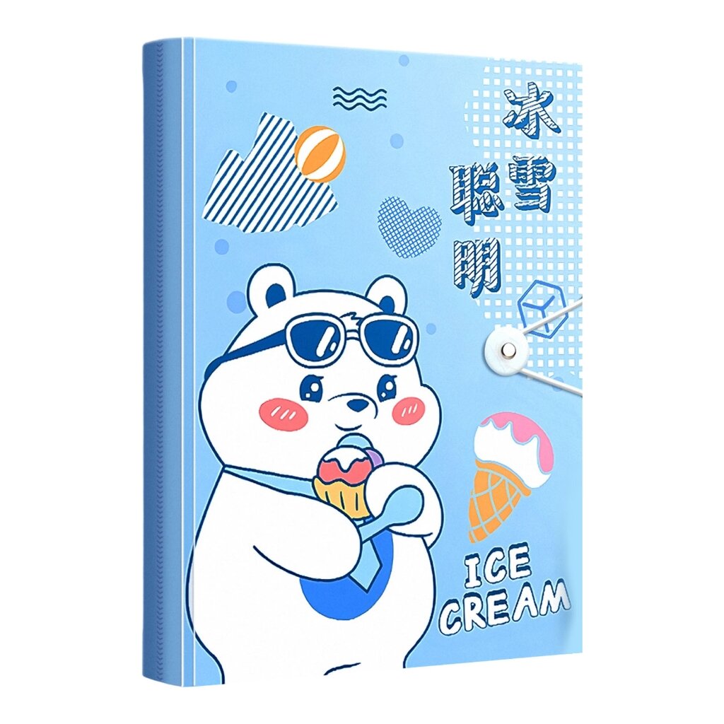 Водонепроницаемые Держатели файлов для сертификатов, тестов, бумаги, прозрачный карман для хранения в студенческом офисе в мультяшной тематике