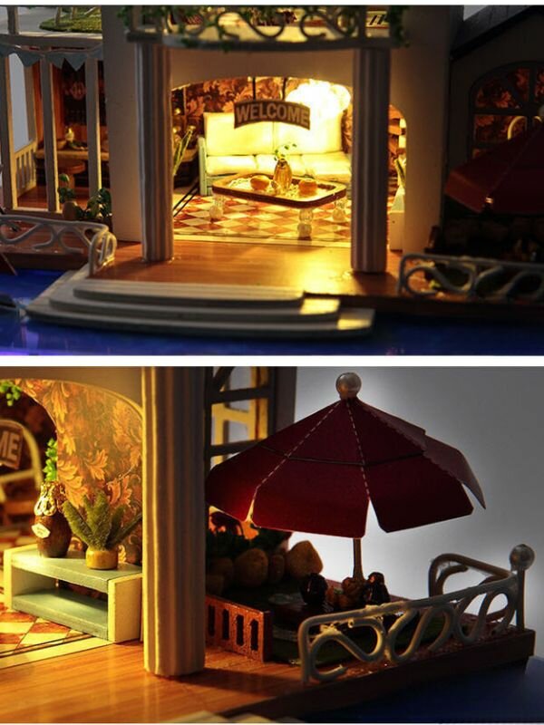 Румбокс Интерьерный конструктор, Коттедж на берегу моря