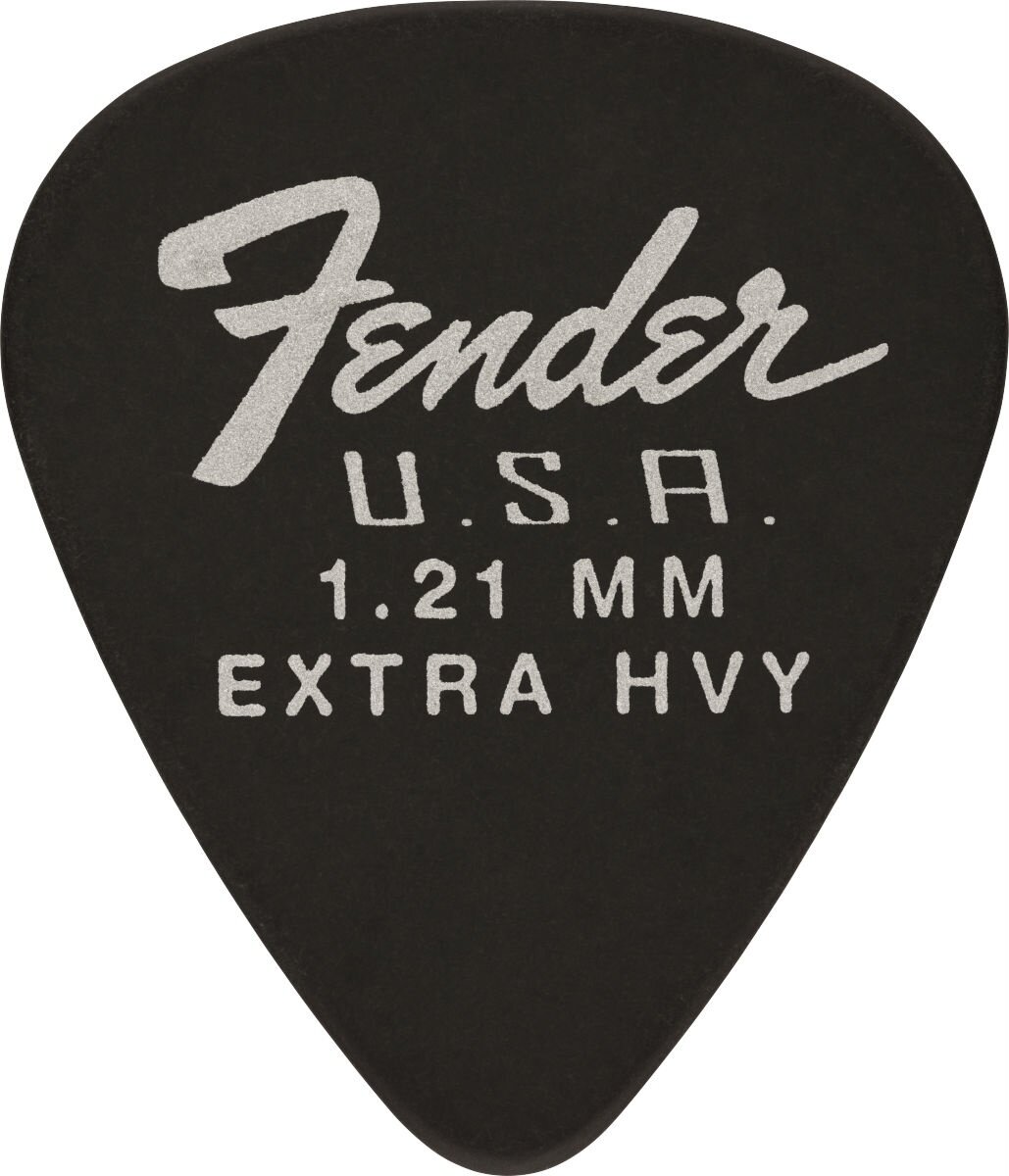 Медиатор FENDER 351 DURA-TONE 1.21 12 PK Black, черный, 1.14 мм, 1 шт