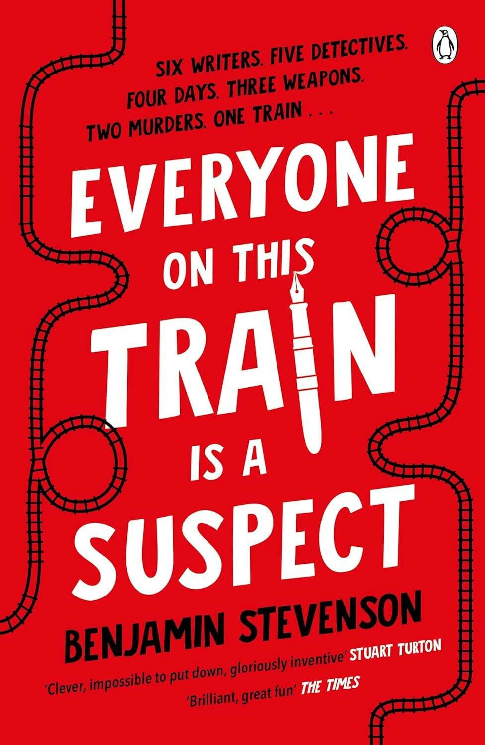 Benjamin Stevenson. Everyone On This Train Is A Suspect (Benjamin Stevenson) Все в этом поезде - подозреваемые (Бенджамин Стивенсон) /Книги на