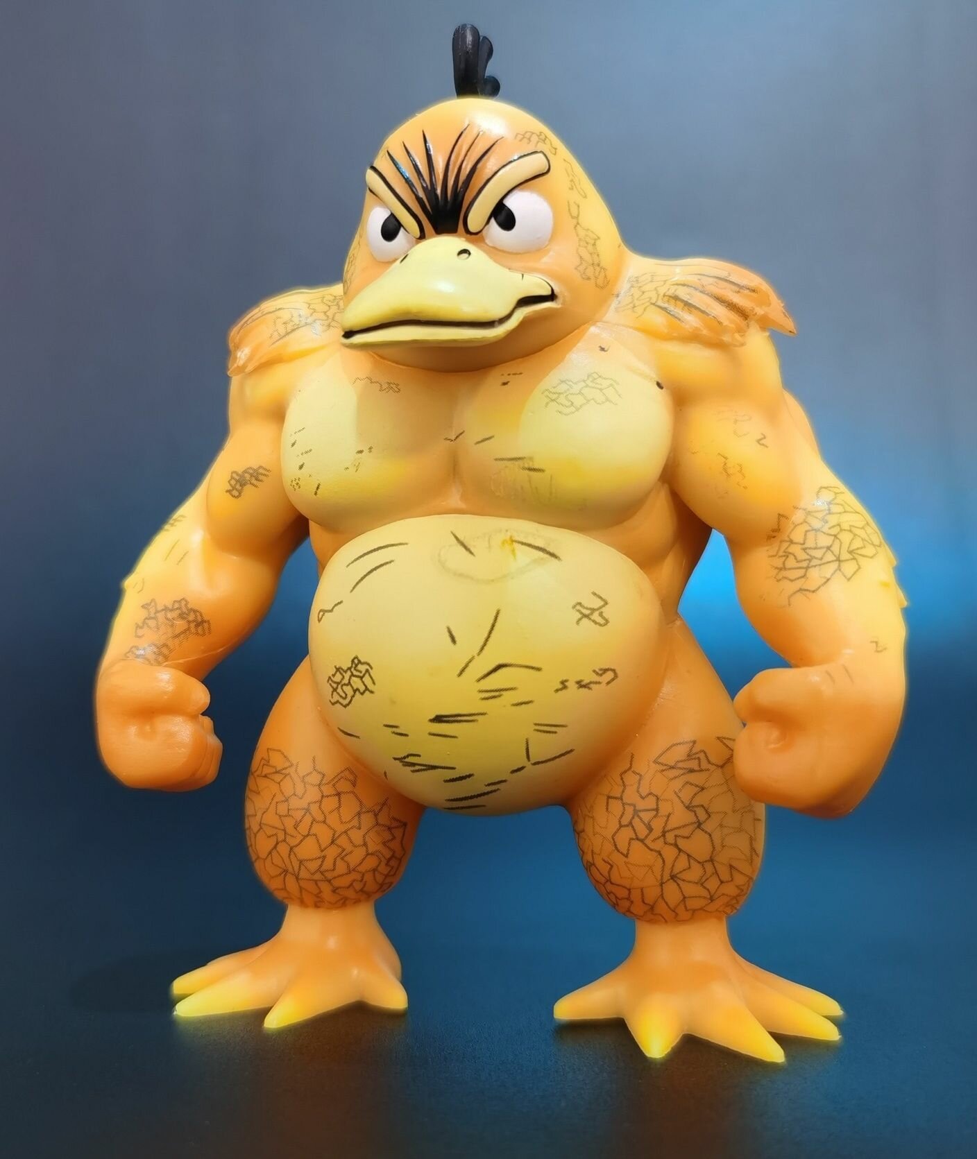 Фигурка Покемон мускулистый Псайдак / Pokemon Muscle Psyduck (10см, пакет)