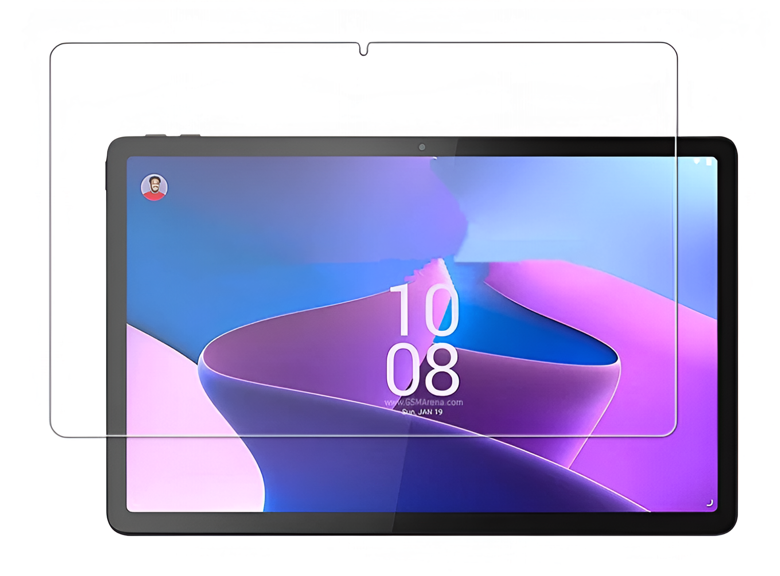 Защитное стекло для планшета Lenovo Tab P11 2nd Gen (TB-350) 11.5 / Xiaoxin Pad Plus 2023 11.5 закалённое противоударное