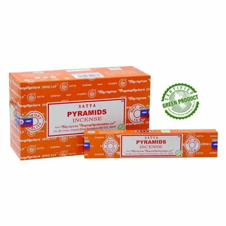SATYA Ароматические Палочки Pyraminds (15г.*12уп)