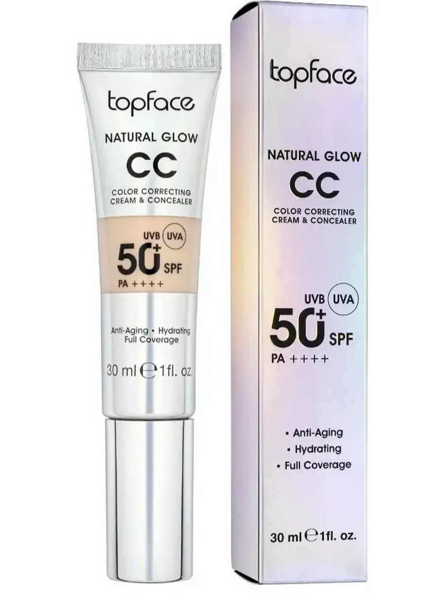 Консилер/СС крем Topface Natural Glow CC Cream&Concealer, 004