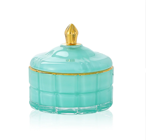 Шкатулка 196-100 lovely blue10,5х10,5х10 см, Резервуар для хранения ювелирных изделий
