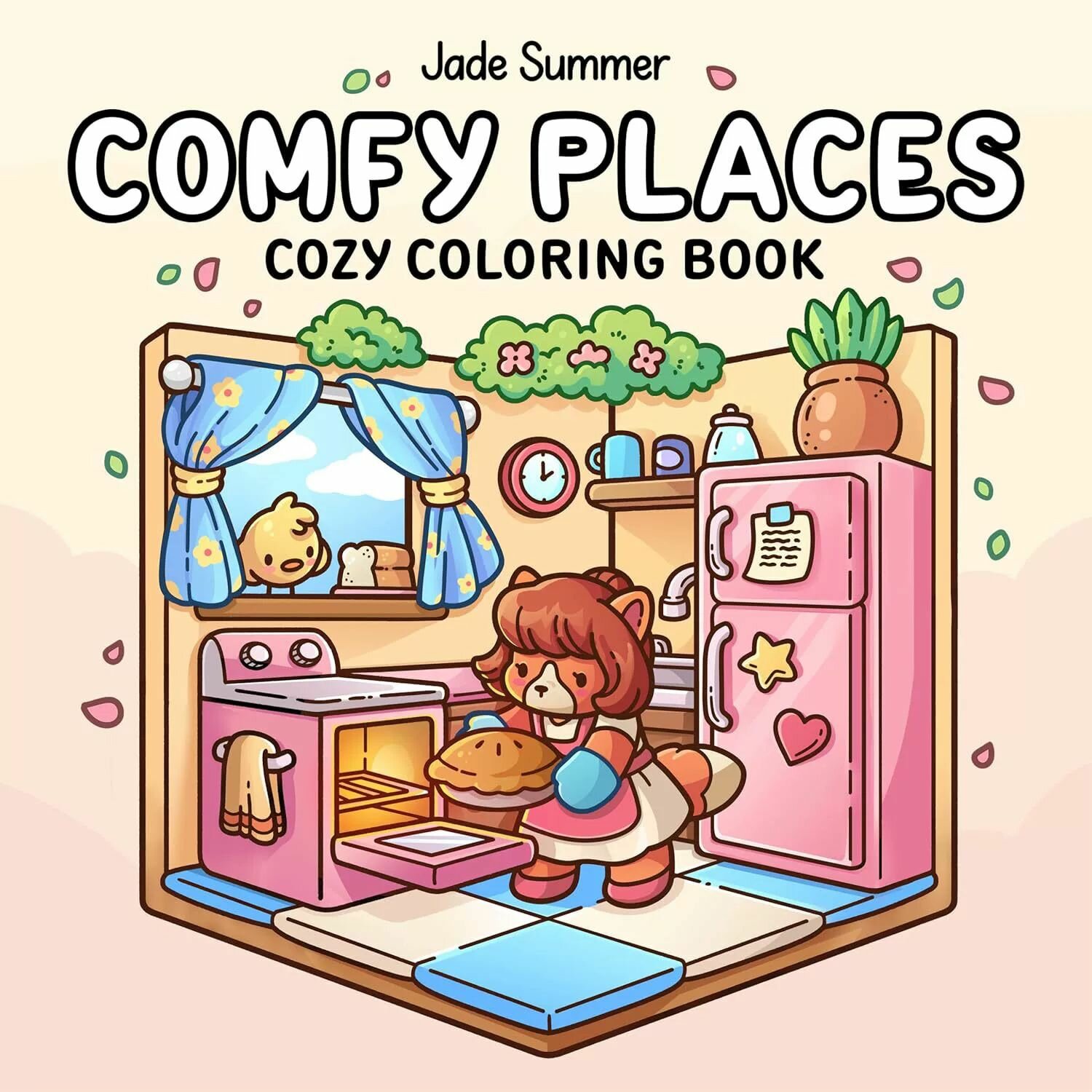 Раскраска антистресс для взрослых и подростков Coco Wyo -COMFY PLACES 156