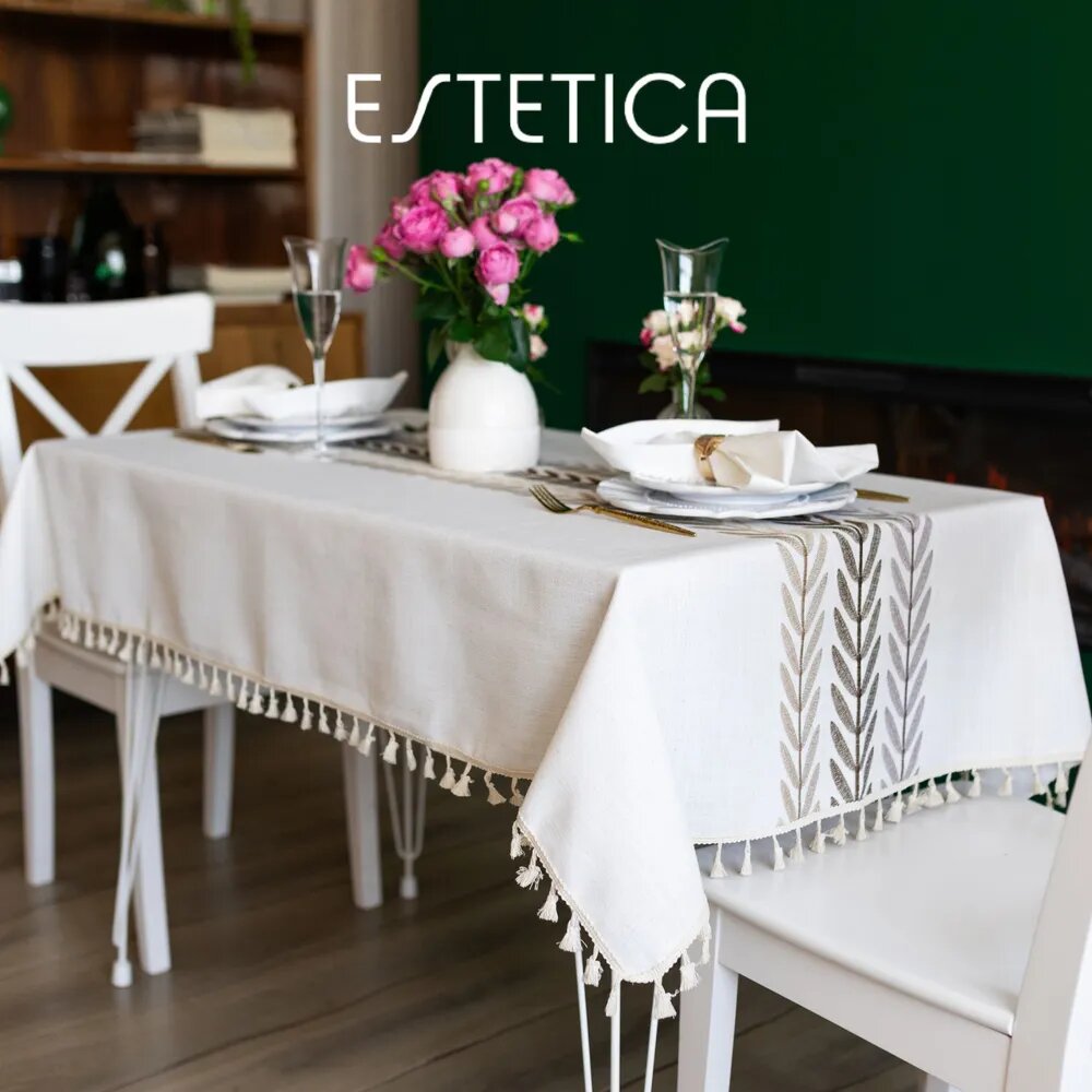 Estetica Home Скатерть Лён 140x180см