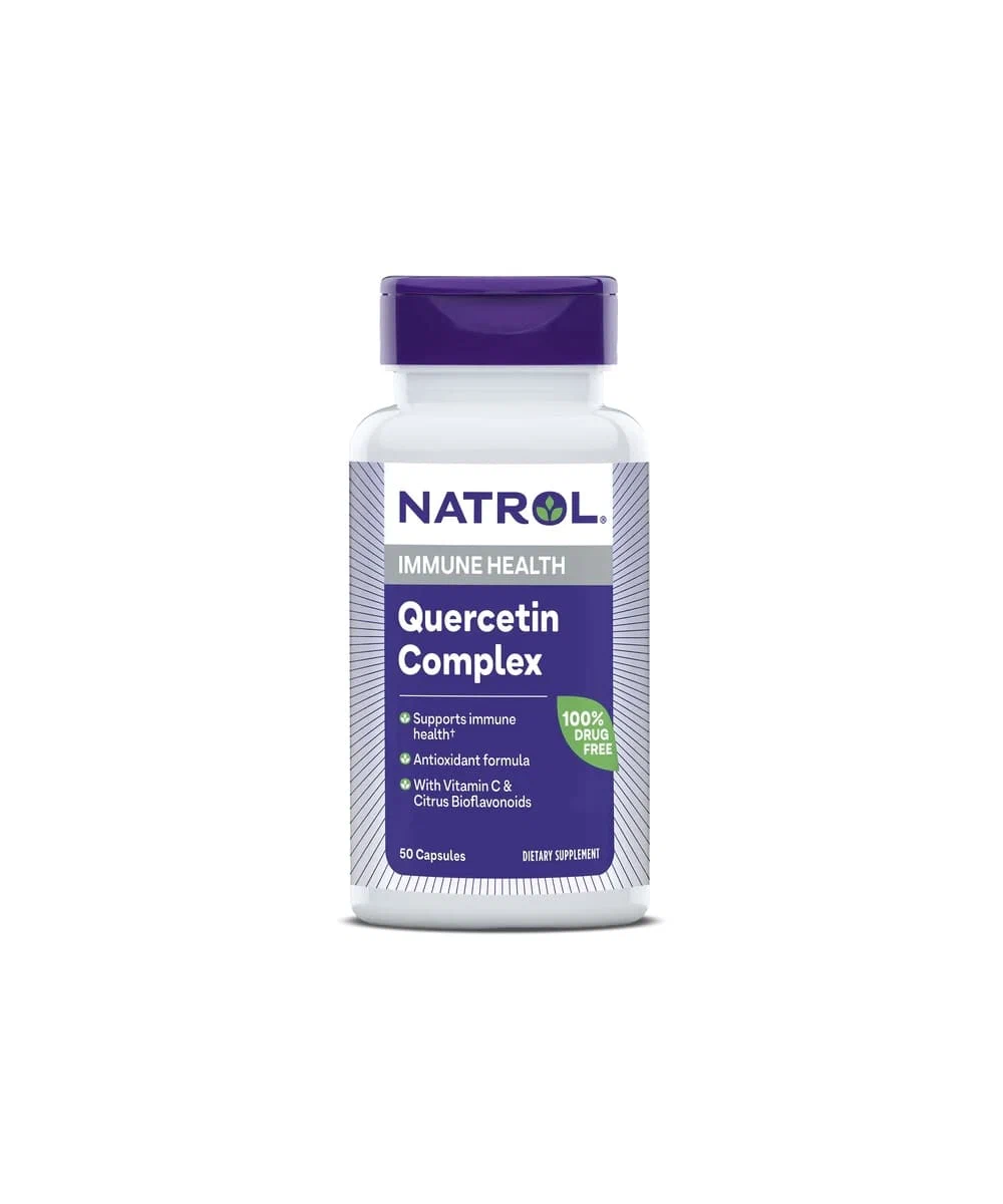 Natrol Quercetin Complex, Натрол Кверцетин комплекс 50 капсул