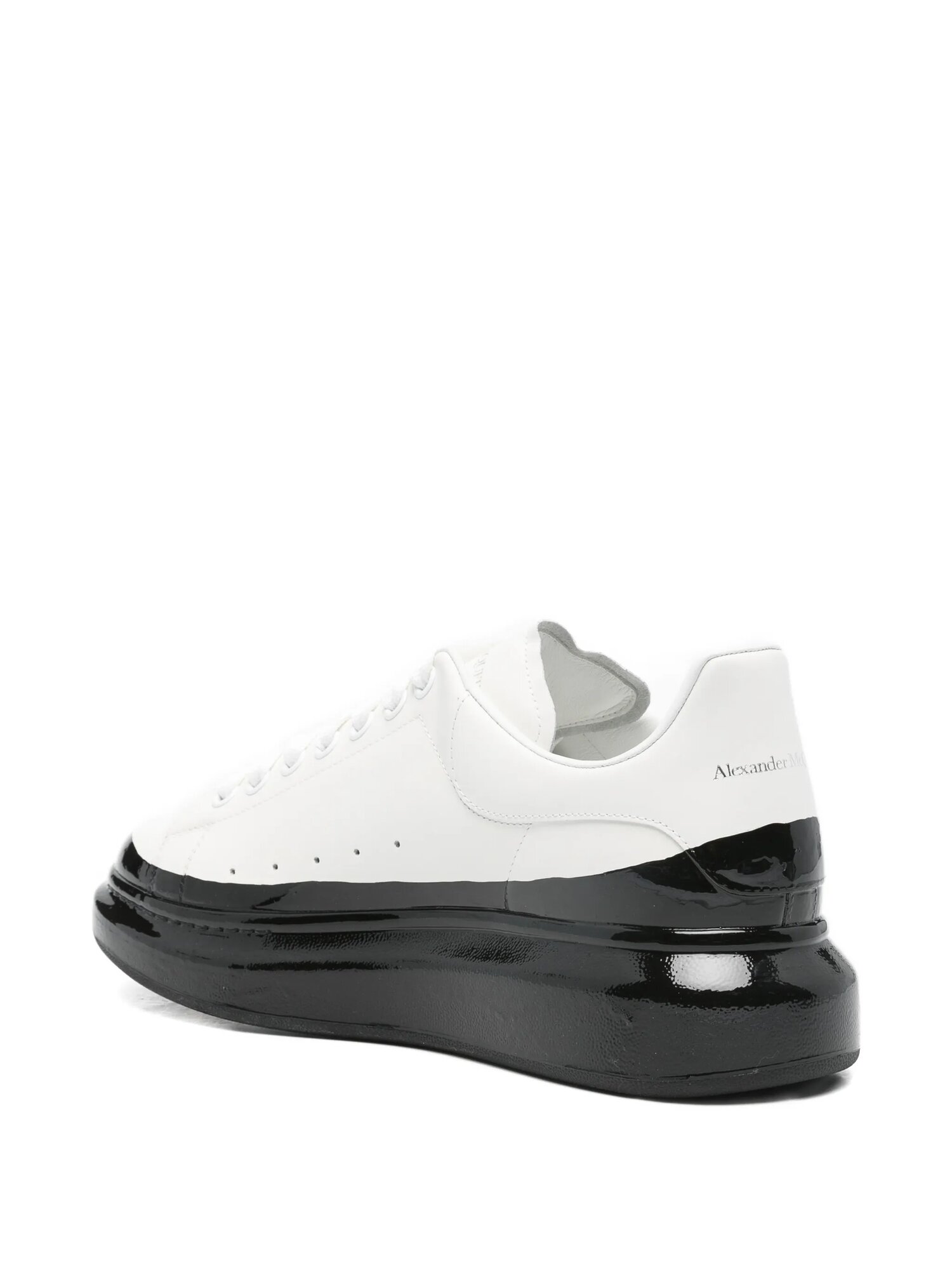Кроссовки Alexander McQueen Contrasting-sole sneakers, размер 40, white — фото 1