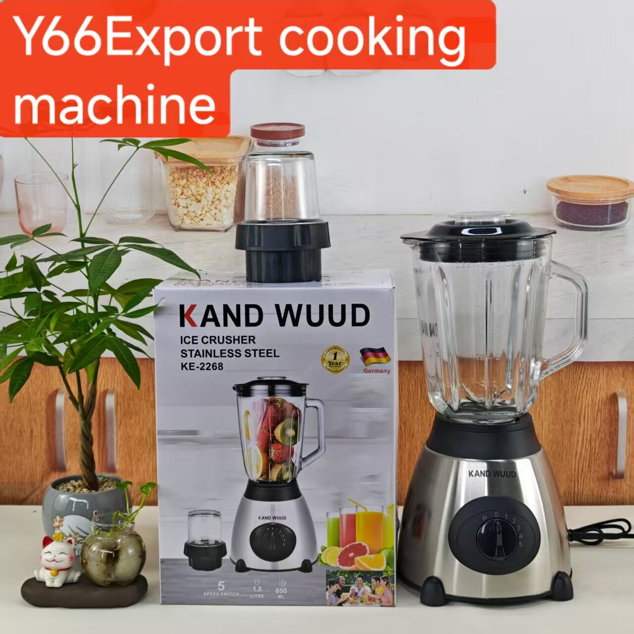 2026 Кросс-бордерный блендер для детского питания с большой емкостью, измельчитель, двойной стакан, многофункциональный высокоскоростной блендер, измельчитель льда