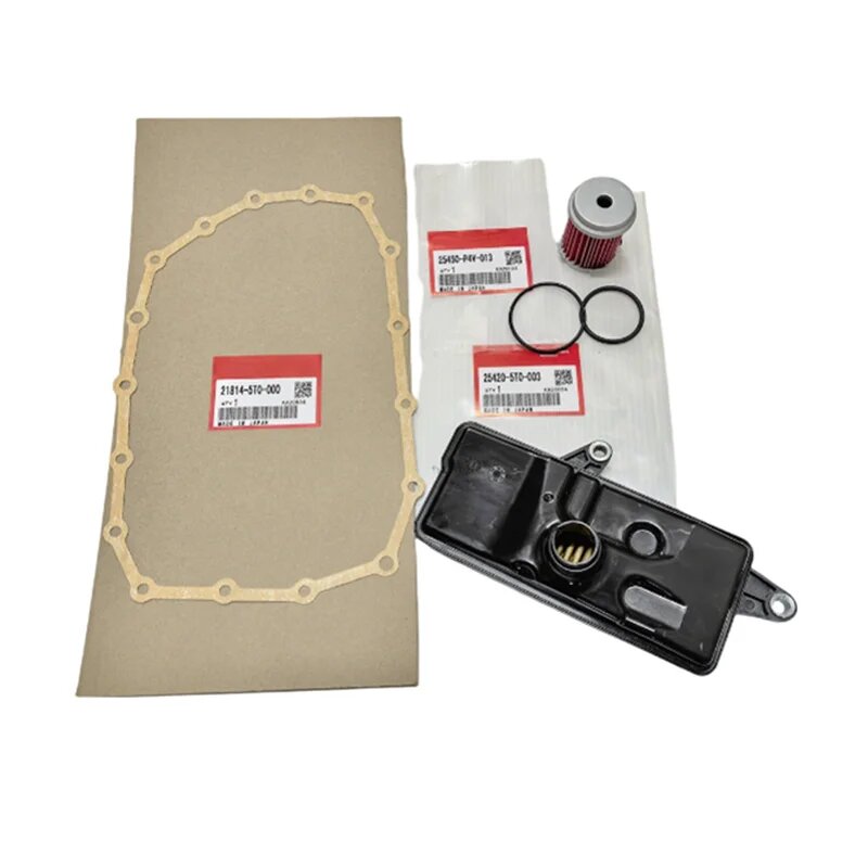 254205T0003 подходит для Honda XRV Civic Fit GK5 vezel HR-V 25420-5T0-003 21814-5T0-000 25450-P4V-013 Набор фильтров коробки передач
