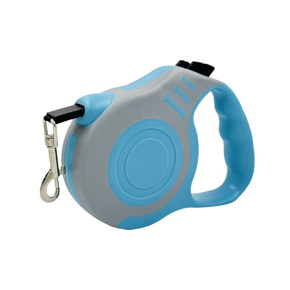 Автоматический поводок-рулетка для собак и кошек, телескопический поводок для выгула питомцев