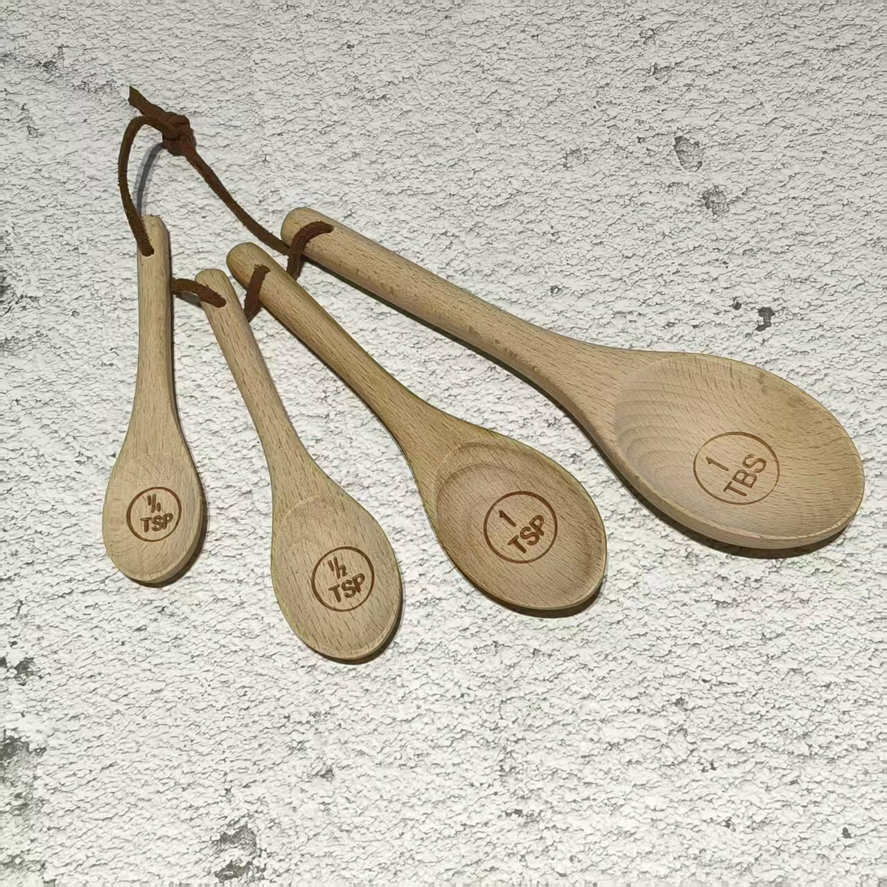 Прямые продажи с фабрики: деревянная ложка, столовая ложка, мерная ложка для кофейного порошка, мерная ложка из массива бука для меда и кофе