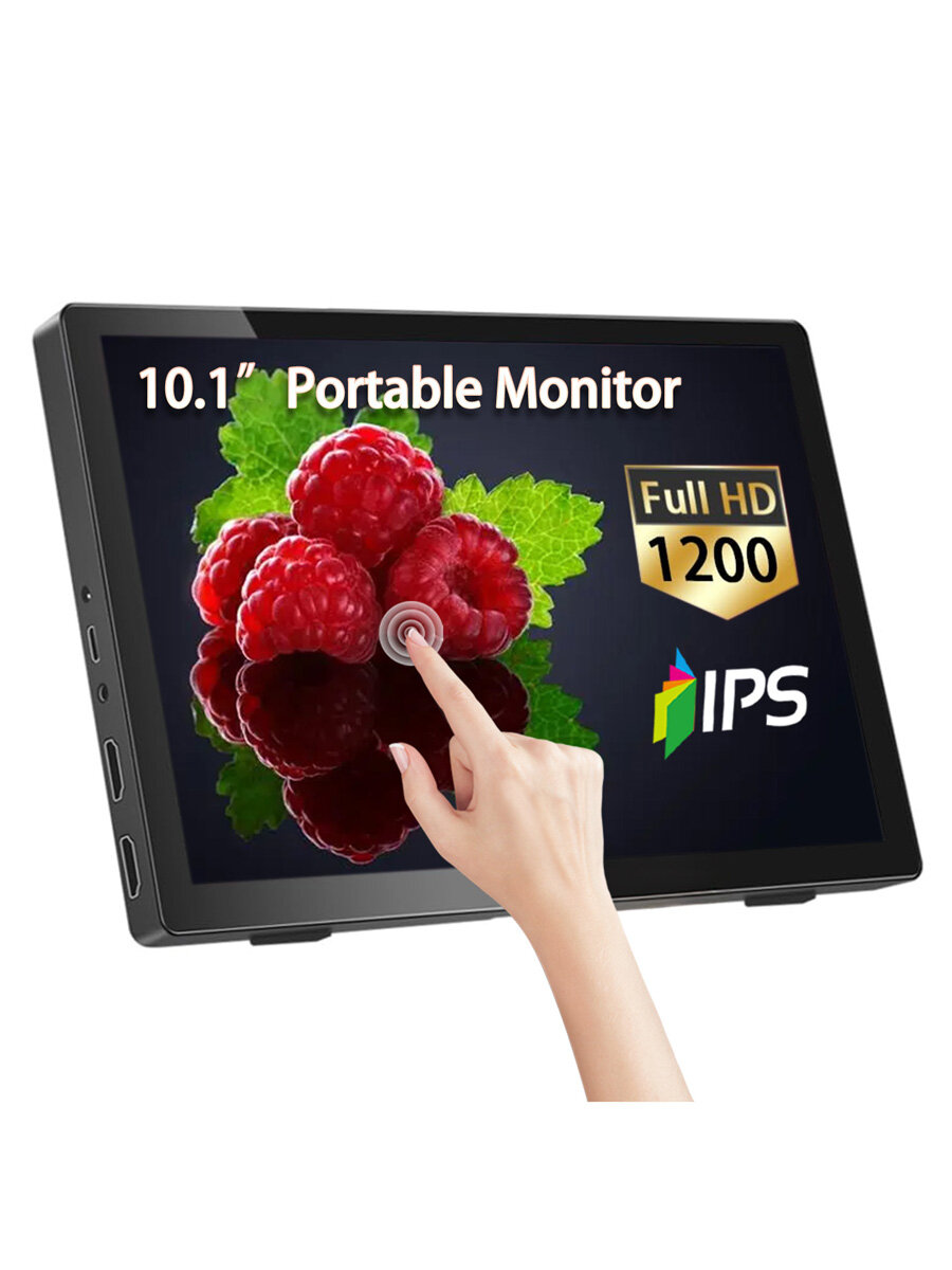 10.1 - дюймовый портативный монитор с сенсорным экраном 1920 * 1200
