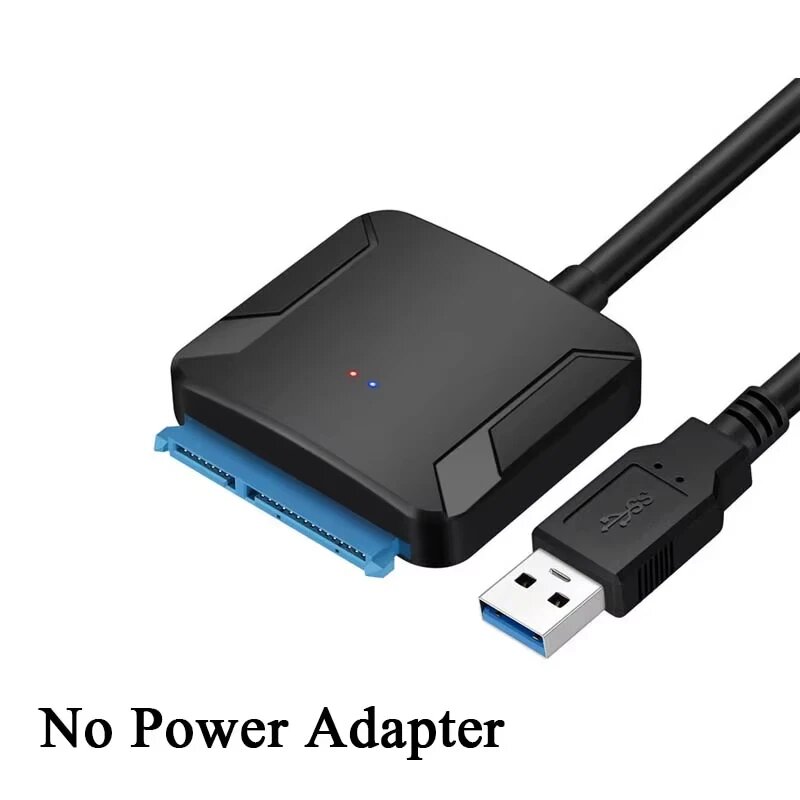 Адаптер SATA-USB 3.0 для жесткого диска 2.5/3.5 дюйма Without Adapter