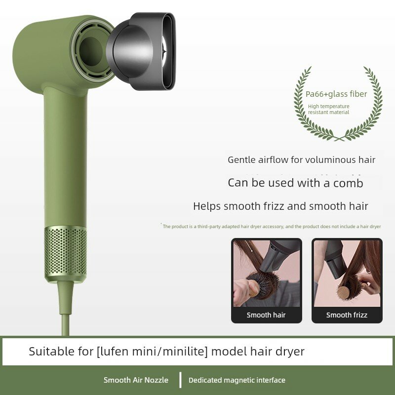 Suitable for Leifen Mini Hair Dryer Drying Nozzle, Curling Fluffy Diffuser Nozzle, Hair Styling Dryer Accessories