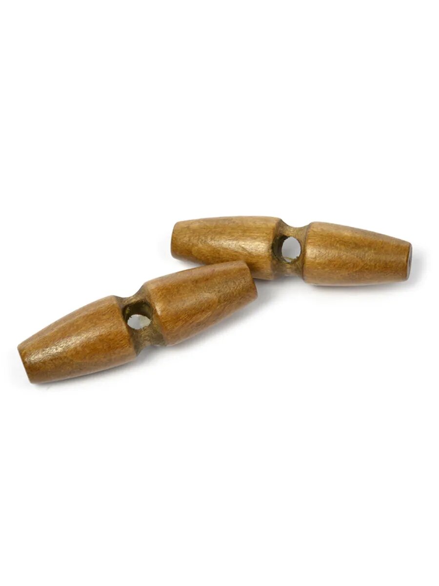 Пуговицы деревянные 60 мм, 20 шт