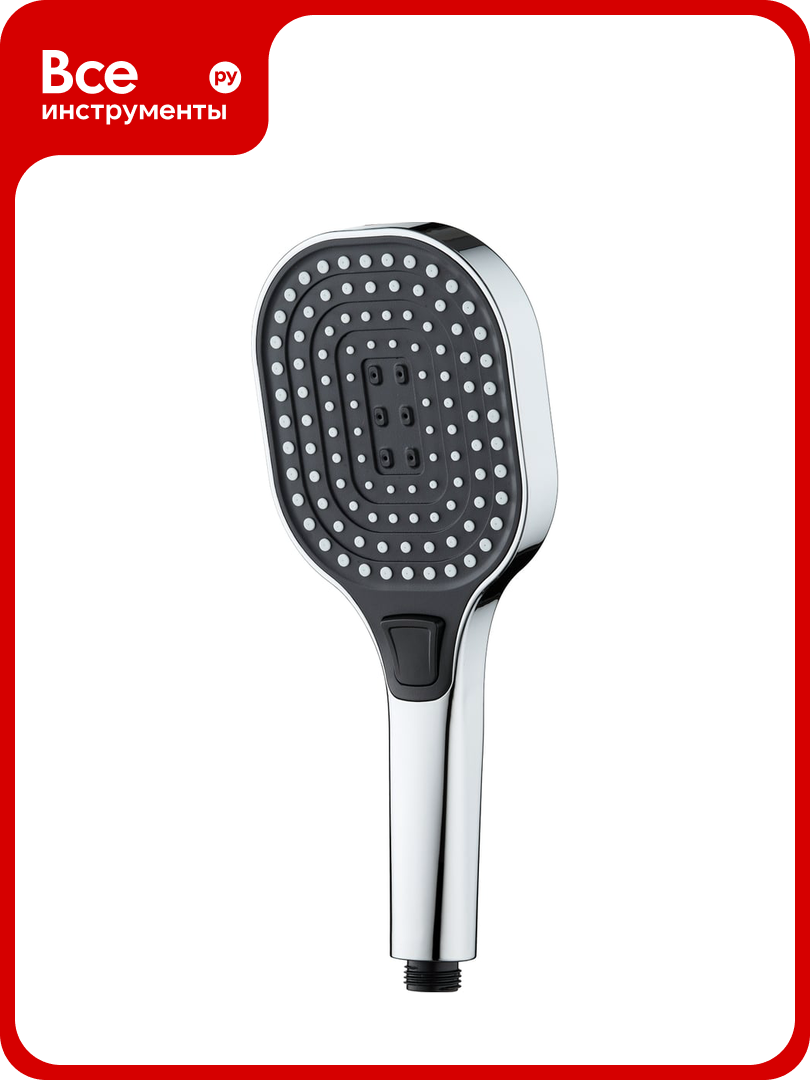 Лейка для душа ORANGE 110 мм, 3 режима, хром S15HScr