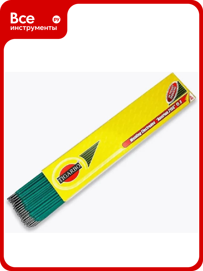 Электроды Austrian 2155 3 мм, 5 кг TIGARBO ТЭ-223050049