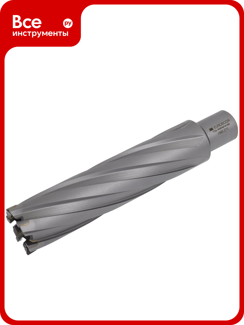 Сверло кольцевое (27х100 мм; TCT; Weldon 19) EUROBOOR HMX.270