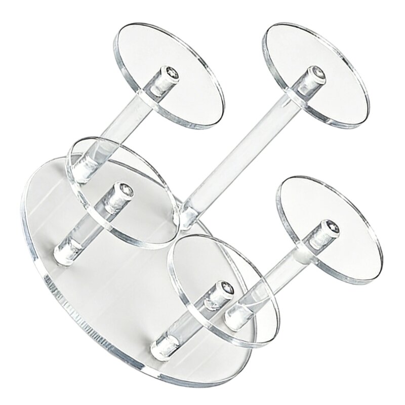 Акриловый Ступенчатый Дисплей Со Съемной Стойкой Из Прочного Слоя