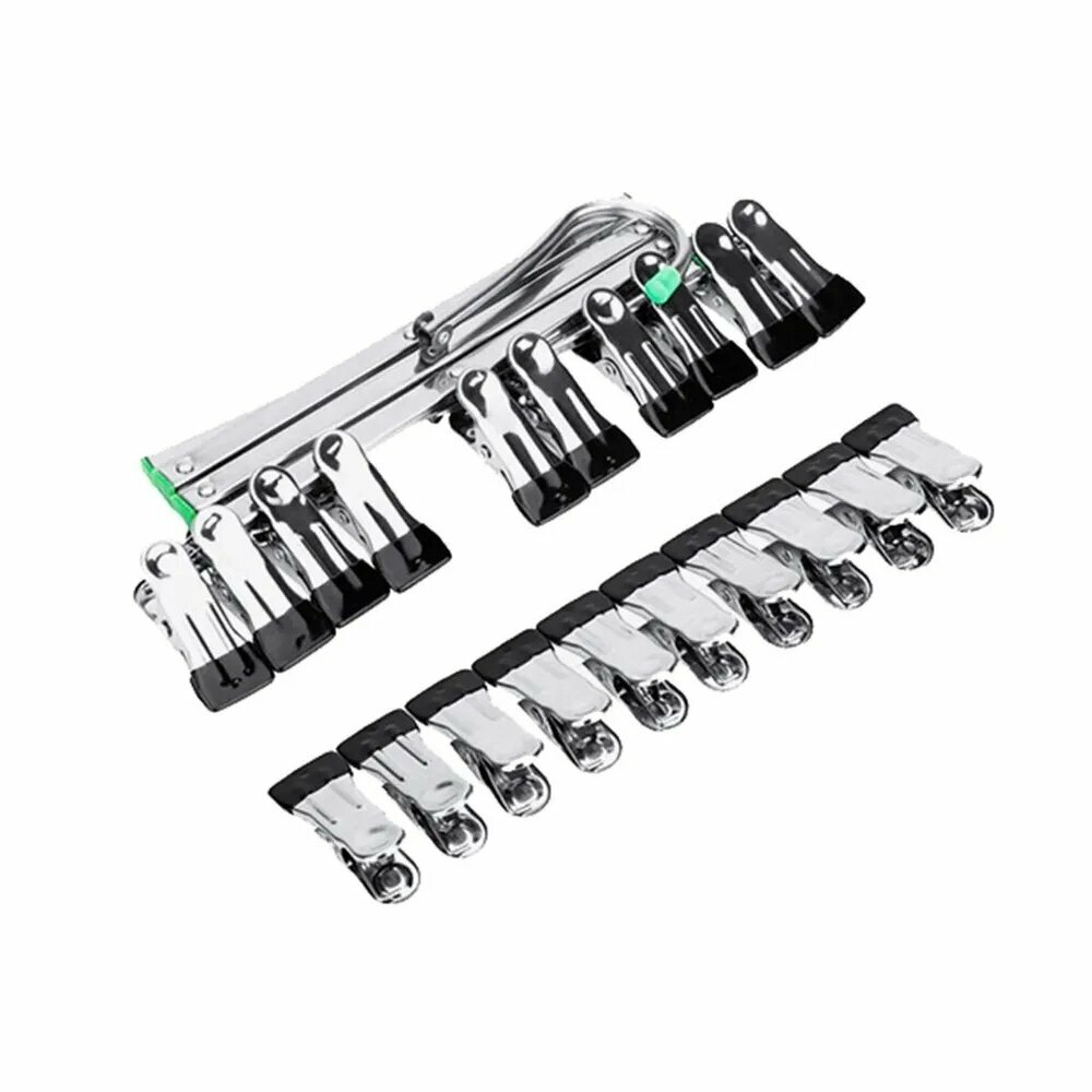 Складная стойка для фотопленки Darkroom 120 135 из нержавеющей стали с зажимами