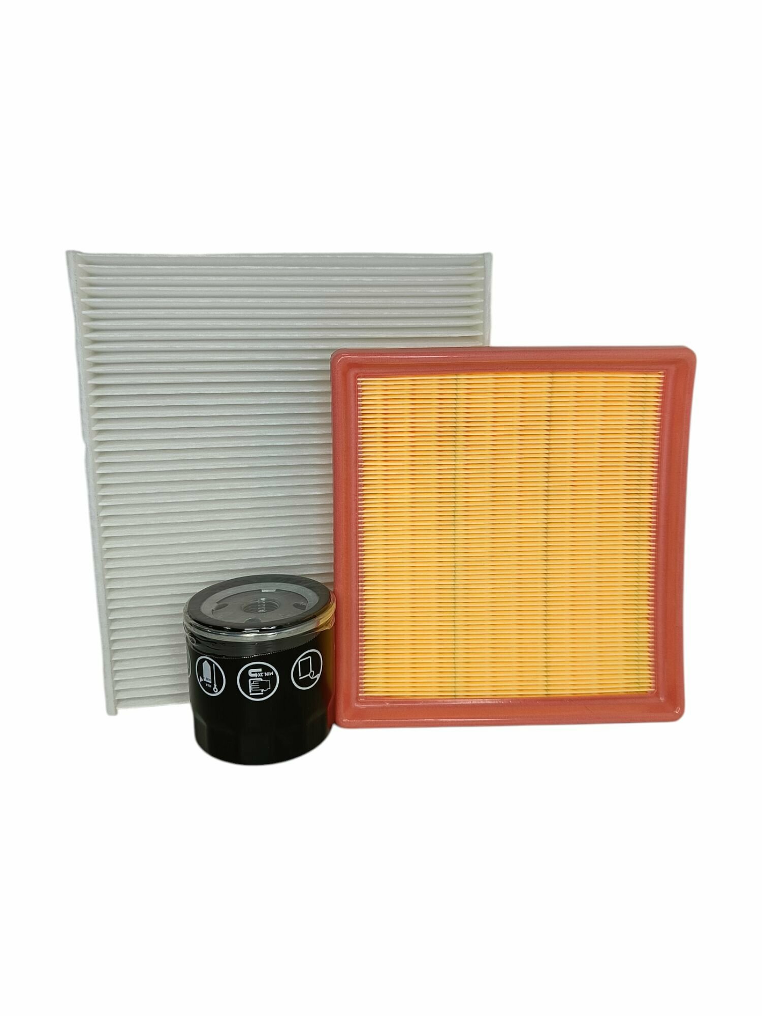 Фильтр воздушный + масляный + салонный Шкода Рапид 2015+ (Skoda Rapid 1.6) комплект ZEKKERT