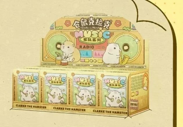 Серия «Кларк-группа хомяков» фигурка HamsterFullSet 9 PCS