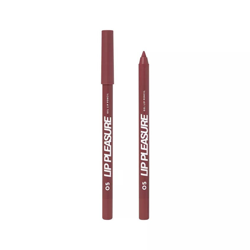 Карандаш для губ LOVE GENERATION LIP PLEASURE гелевый тон 05 Red-brown