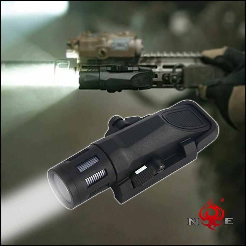 Тактический фонарь N&E WML-G2 для оружия с высокими и низкими режимами яркости и функцией стробоскопа