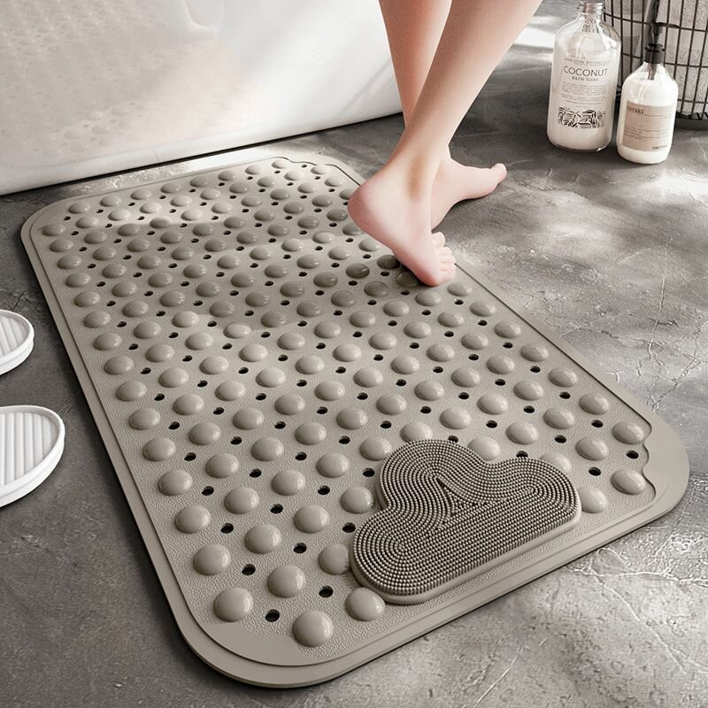 [Seale] Ванная комната Душ Непоскользящий коврик Круглый водонепроницаемый коврик для душа Коврик для ног в ванной Домашний массажный напольный коврик