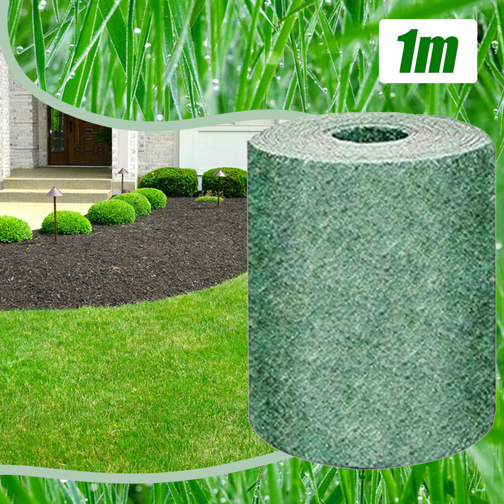 Высокоемкий Газонный Мат: 1000 см Длина Биоразлагаемый Устойчивый Для Склонов - Быстрое Озеленение Семена И Удобрение For Газон И Сад Для Занятых Домовладельцев