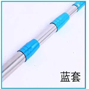 2025 Утолщенный нержавеющий стальной шест для скимера, телескопический шест, шест для сбора фруктов, шест для рыбалки, шест для водяных сорняков